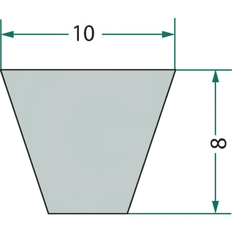 Contitech V-belt AVX (587AVX 10 X 1175) - Spare parts for agricultural ...