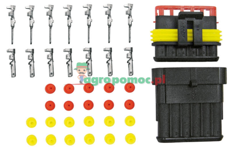 Hella Push connector set (4558KW 744810801) - Spare parts for ...