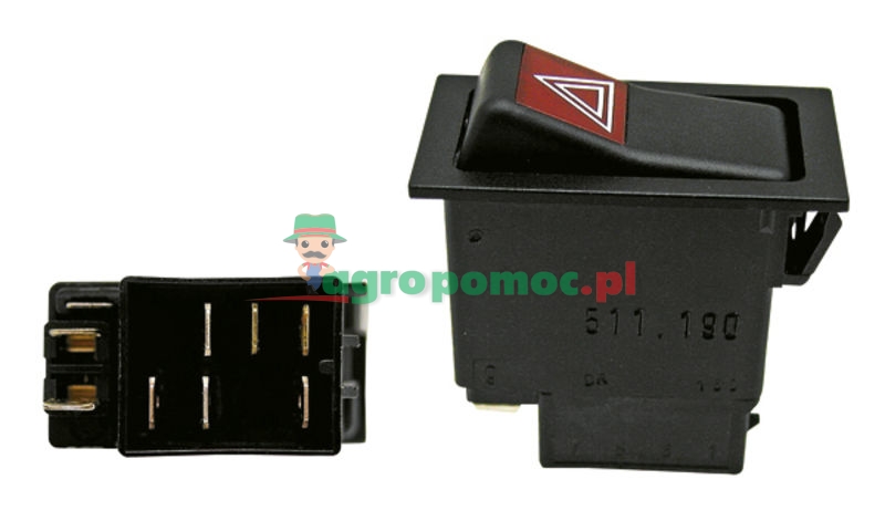 Hella Rocker switch SWF 5111190 (4556HH 004570451) - Spare parts for ...
