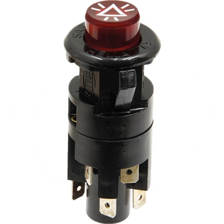 Hella Hazard warning light switch (4556HD 002535031) - Spare parts for ...
