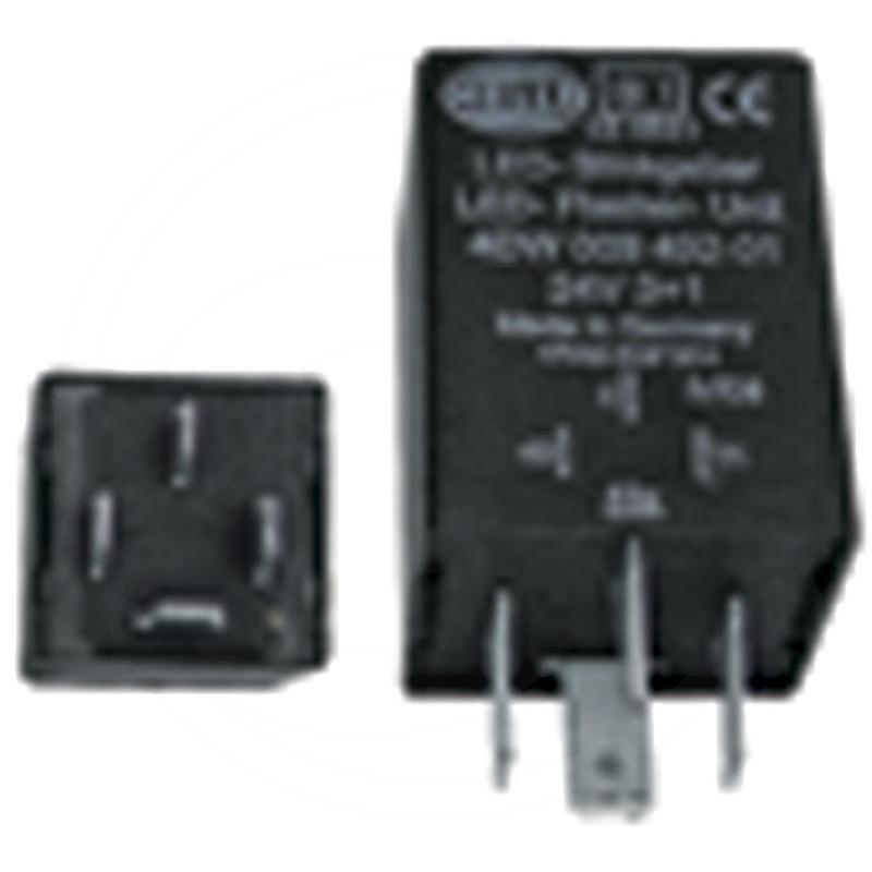 Hella Flasher unit, 6-pin, 12 V (4554DN 008768131) - Spare parts for ...