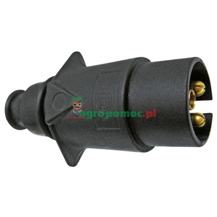 Plug, 3-pin - Spare parts for agricultural machinery and tractors.